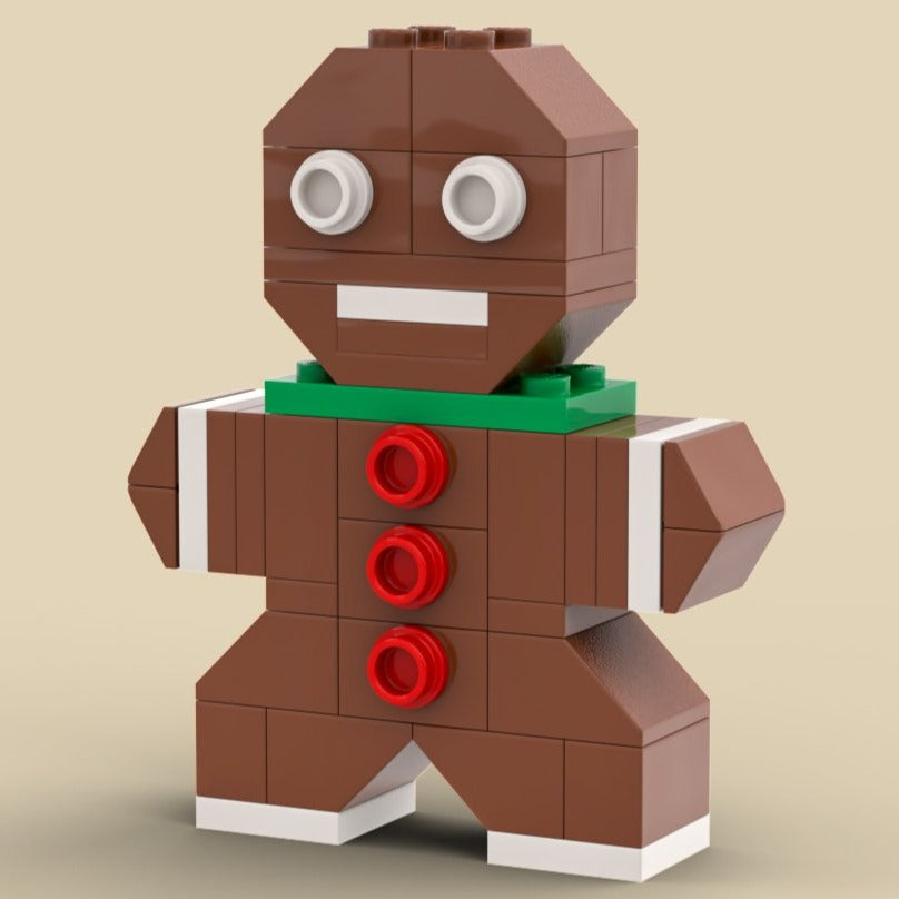 Gingerbread Man - Custom Set made using LEGO parts – B3 Customs
