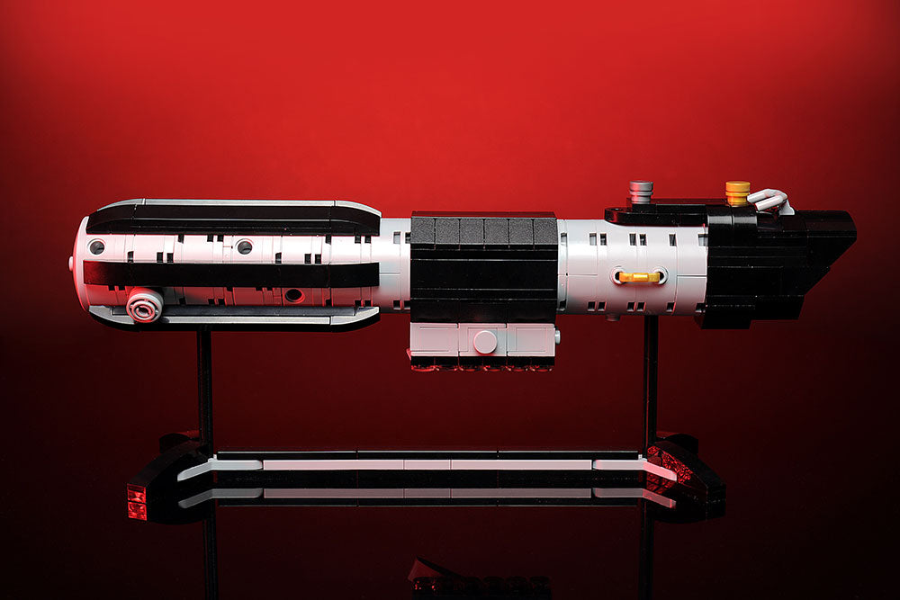 Custom Life Size Darth Vader's Saber w/ Stand made using LEGO parts ...