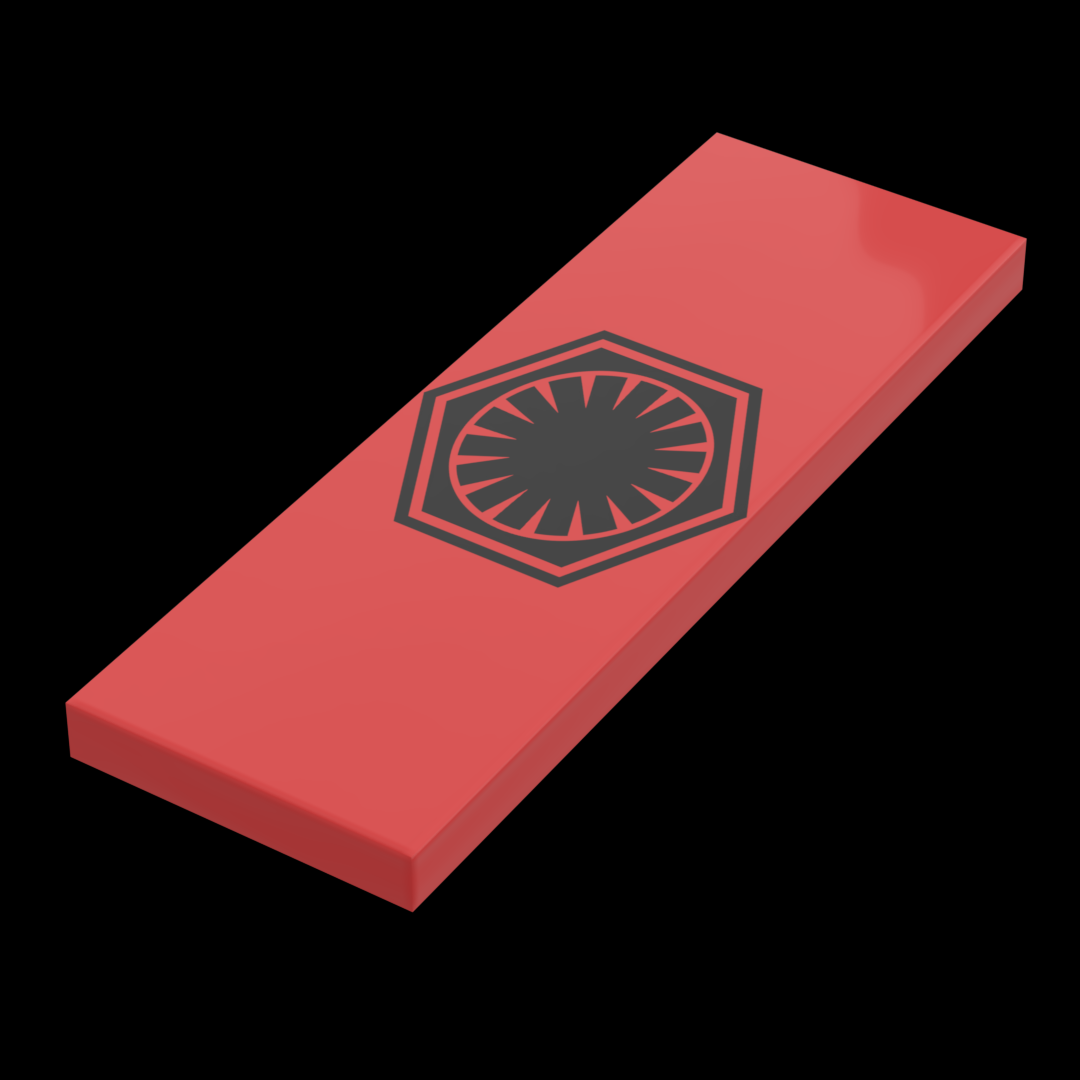 SW FO Faction Banner / Flag - B3 Customs® Printed 2x6 Tile made using