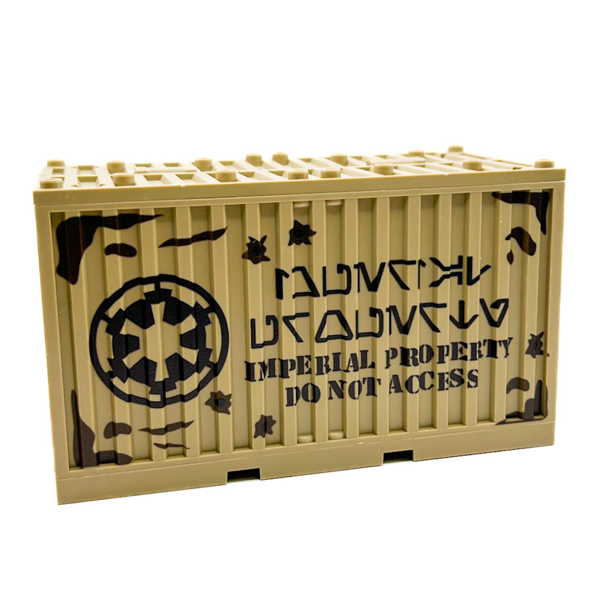 Custom Printed E-11 Blasters Imperial Cargo Shipping Container - LEGO ...