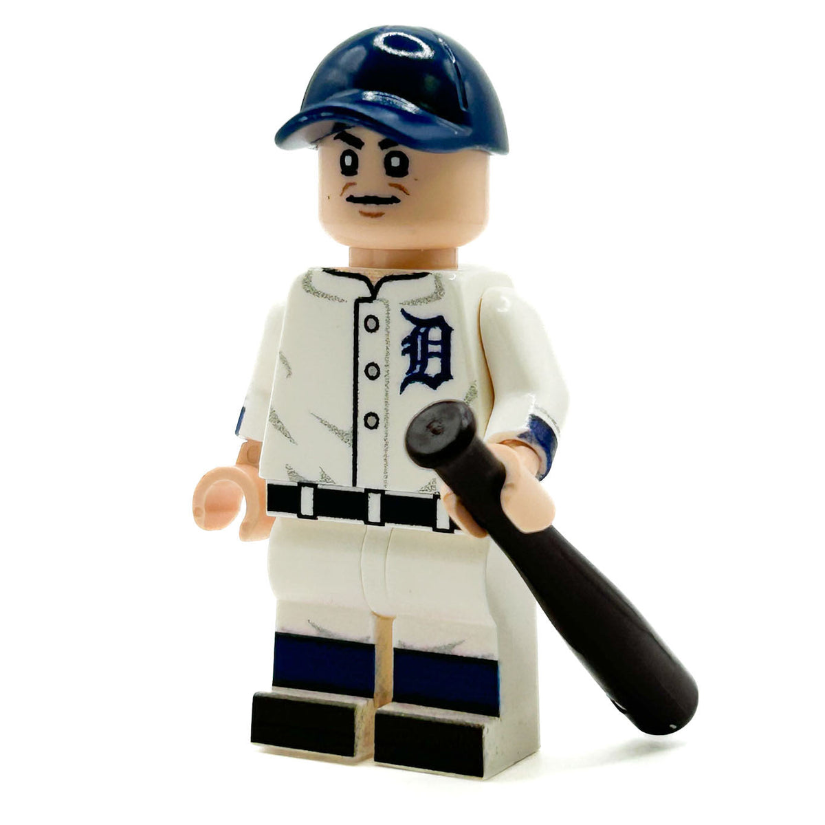 Ty Cobb Tigers Baseball Player Minifig made using LEGO parts - B3 Cust ...