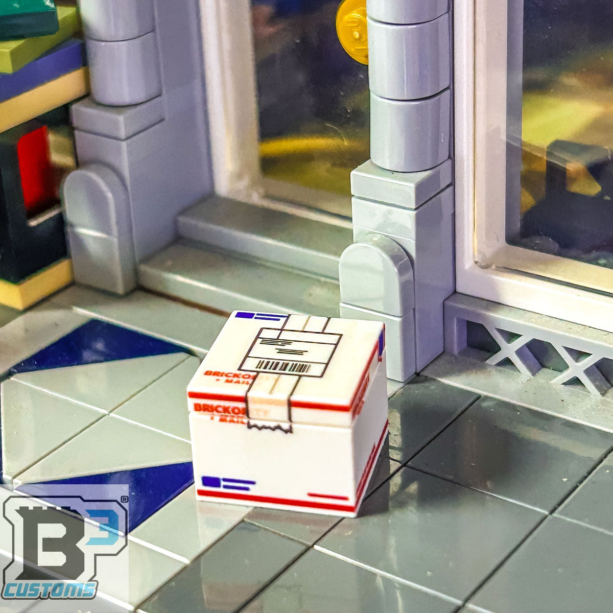 USPS Priority Shipping Box - Custom Printed made using LEGO parts – B3 ...