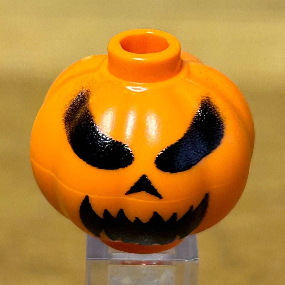 Custom Jack O' Lantern / Pumpkin Face #4 - B3 Customs made using LEGO