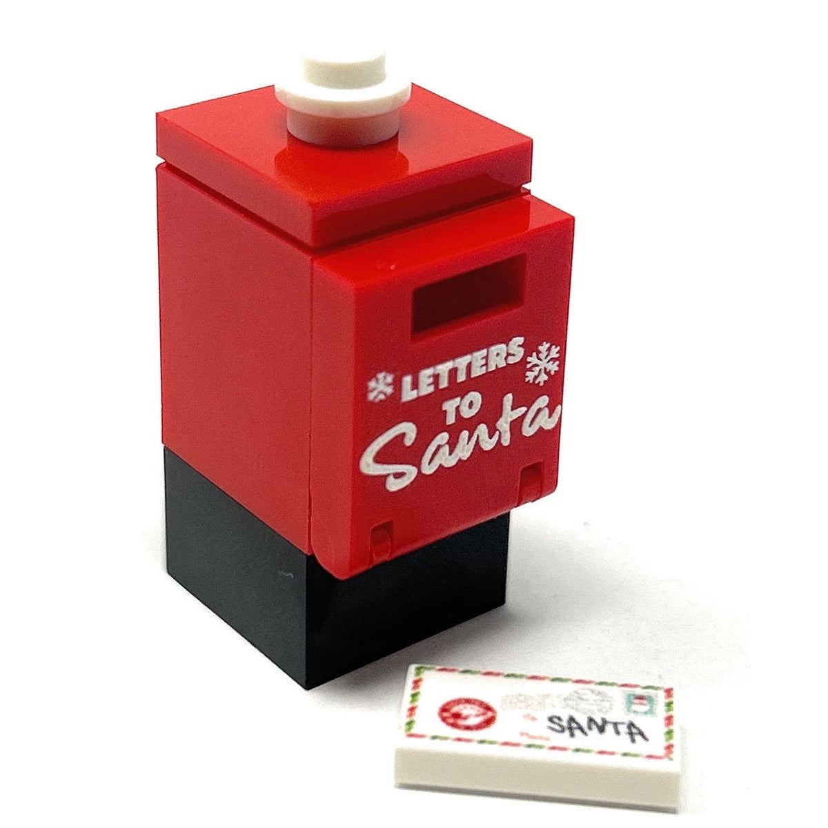 Letter to Santa Mailbox and Envelope made using LEGO parts - B3 Custom ...
