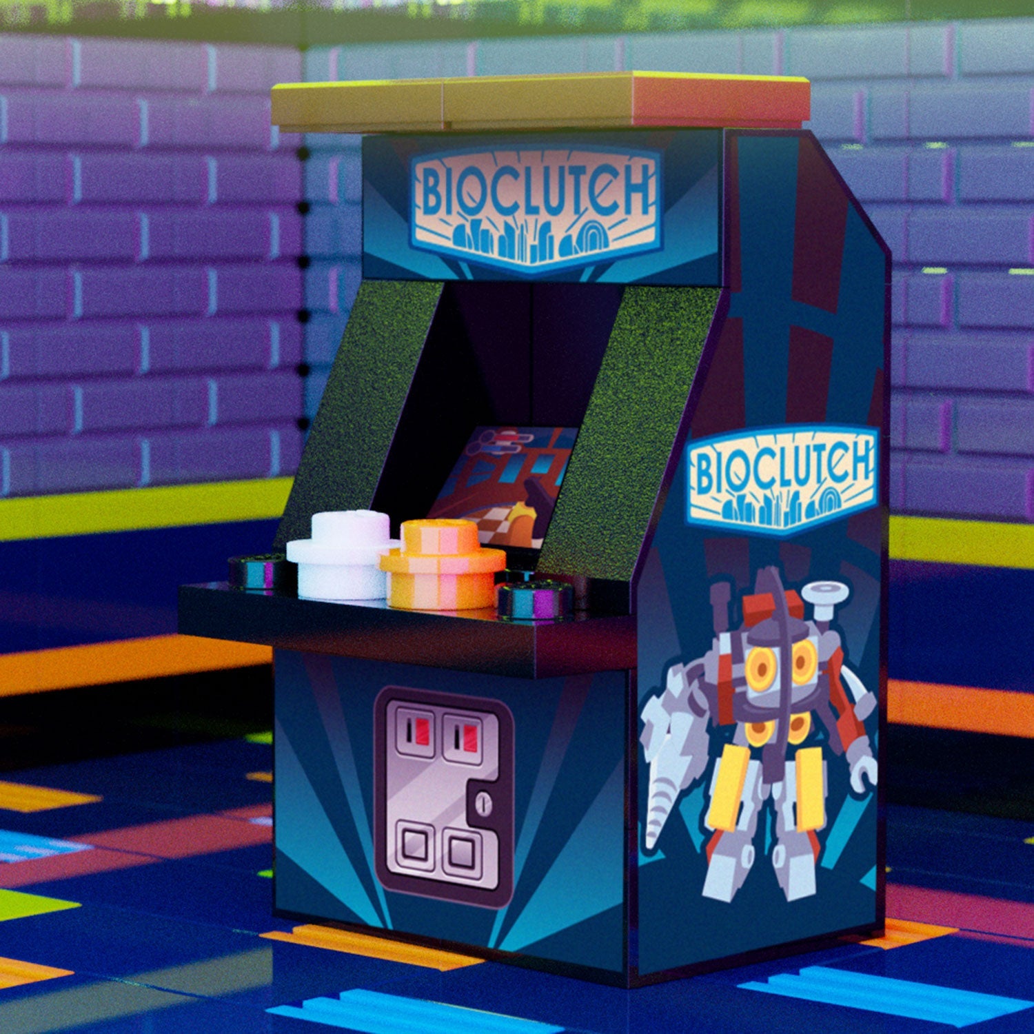 BioClutch - Custom Arcade Machine – B3 Customs