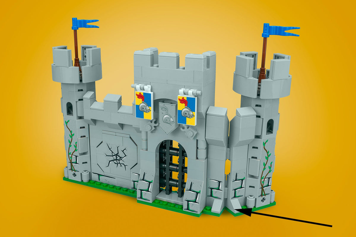 Castle Corner / Curve - Custom Castle Modular Building Set – B3 Customs