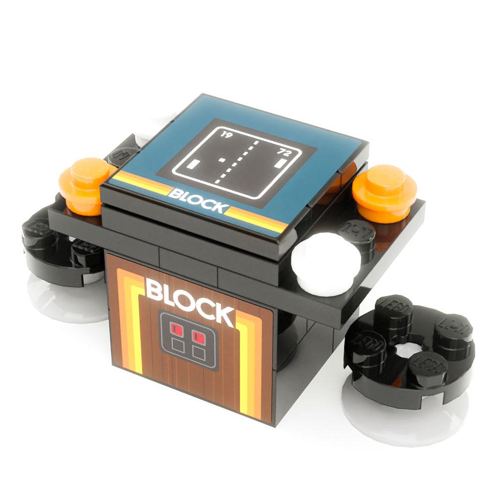 Block (Cocktail Style) Arcade Machine made using LEGO parts - B3 Custo ...