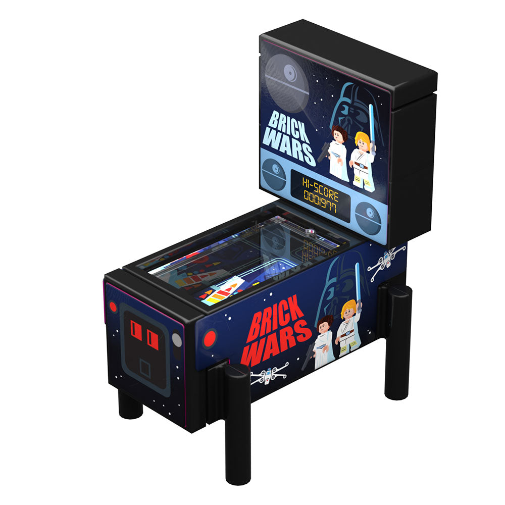 Brick Wars - B3 Customs Pinball Arcade Machine Building Set made using