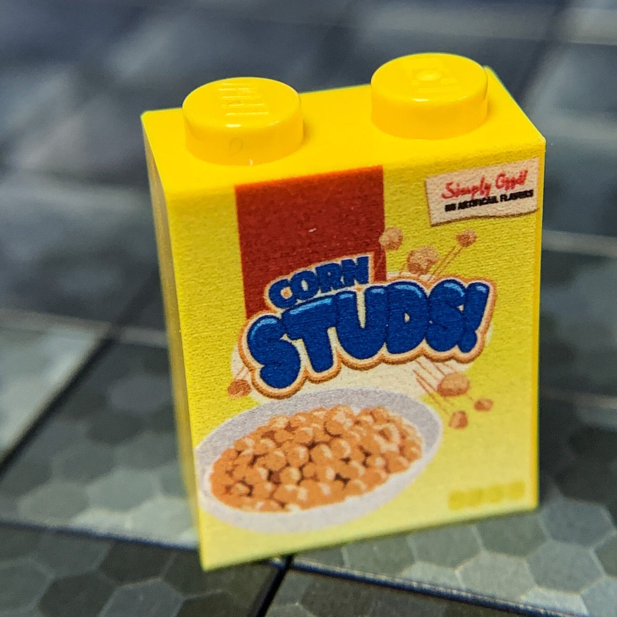 Corn Studs! Cereal - Custom Printed 1x2x2 Brick – B3 Customs