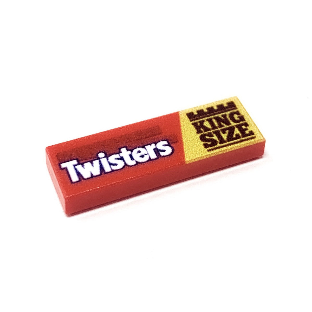 Twisters Candy (King Size) - Custom Printed 1x3 Tile made using LEGO p ...