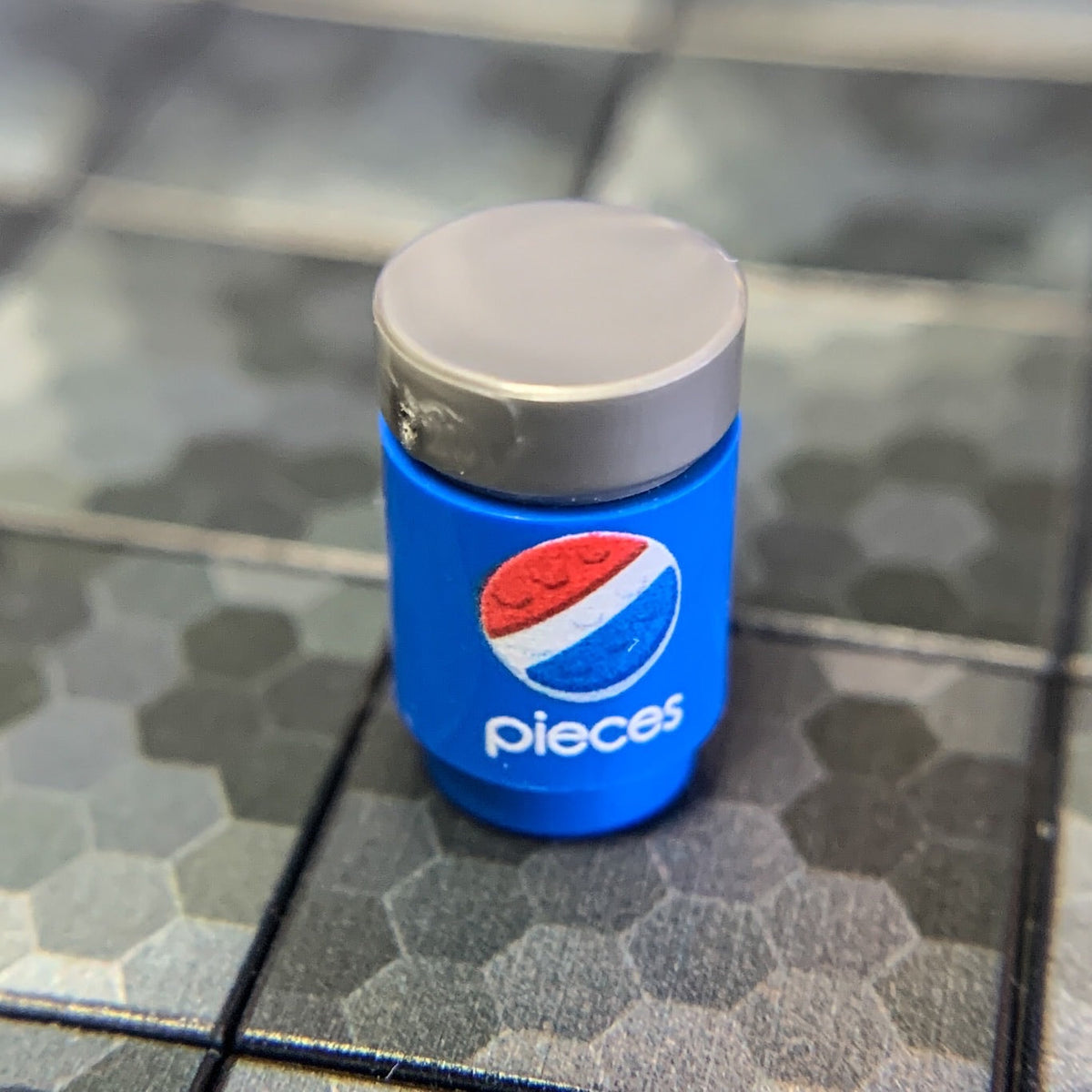 B3 Customs® Printed Pieces Soda Can made using real LEGO
