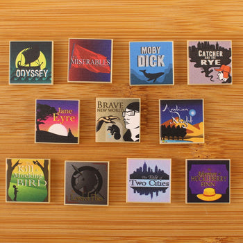 Custom LEGO Book Tiles – B3 Customs