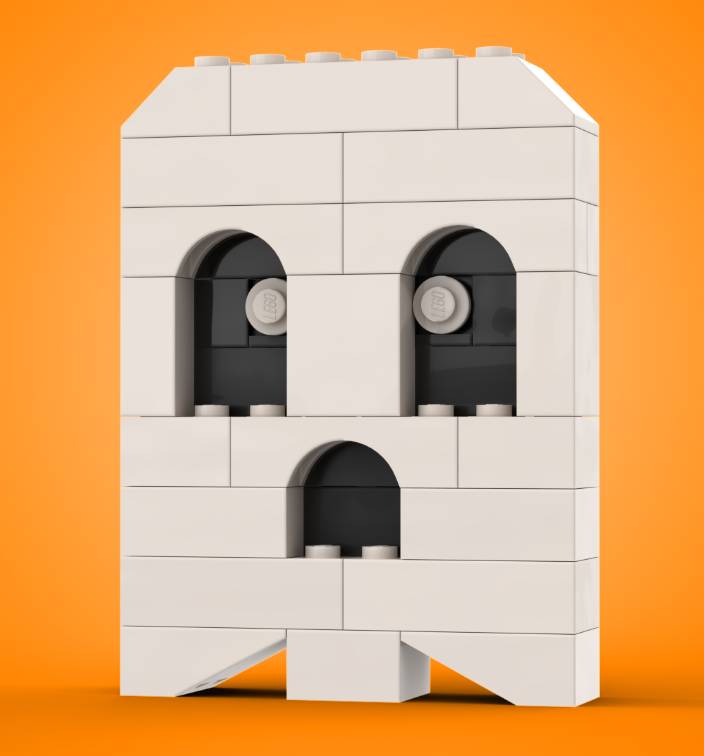 LEGO Halloween Ghost - Custom LEGO Set – B3 Customs