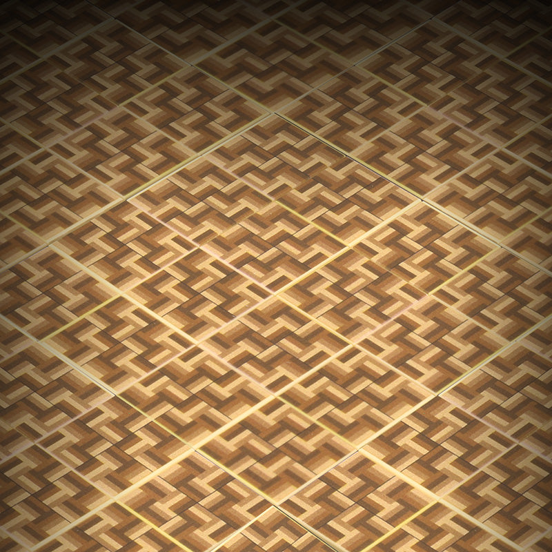 Custom LEGO Parquet Flooring - B3 Customs Printed 2x2 Tile