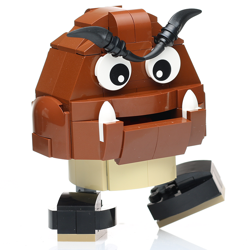 Instructions, Parts List for Custom LEGO Nintendo Goomba – B3 Customs
