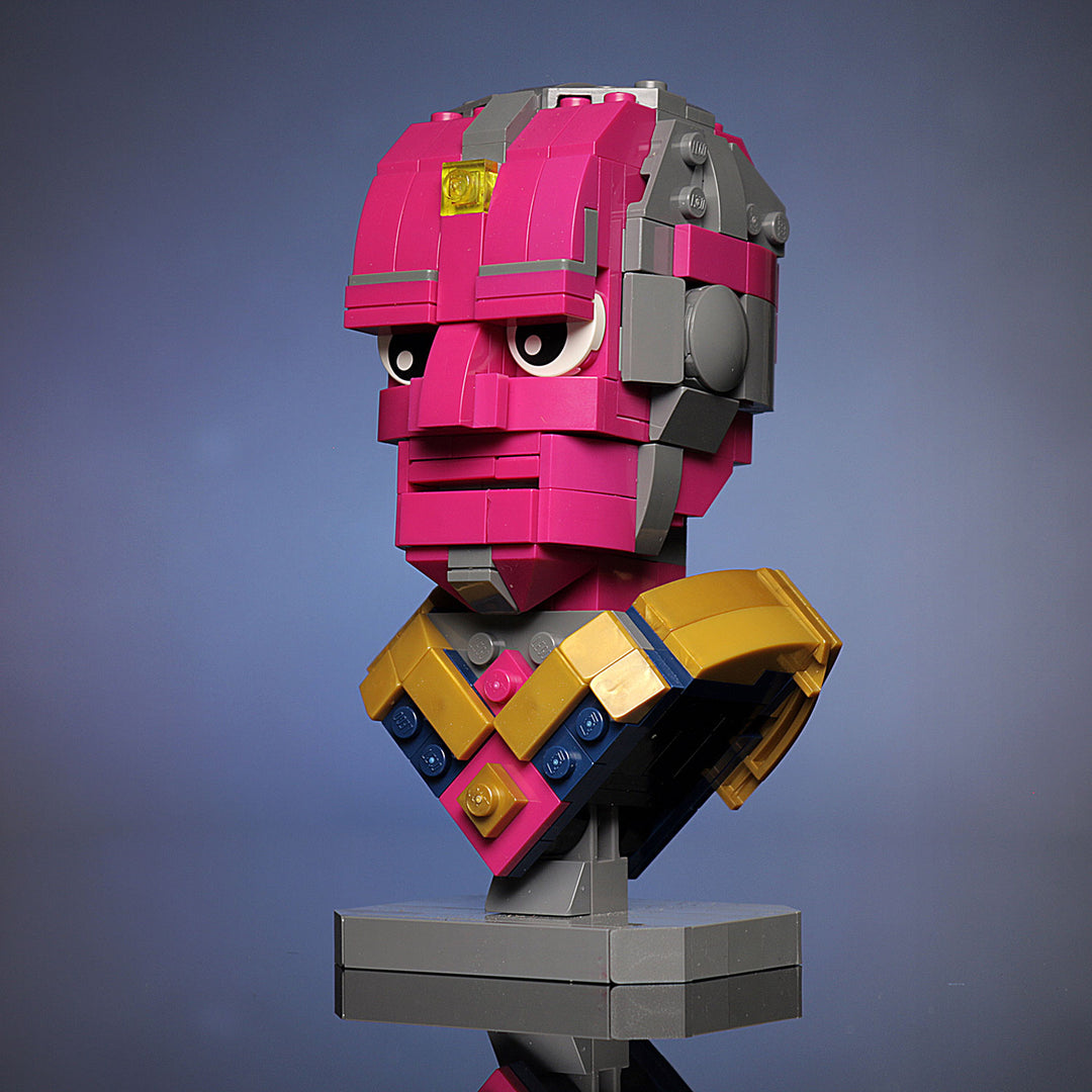 Instructions Custom LEGO Vision Bust – B3 Customs