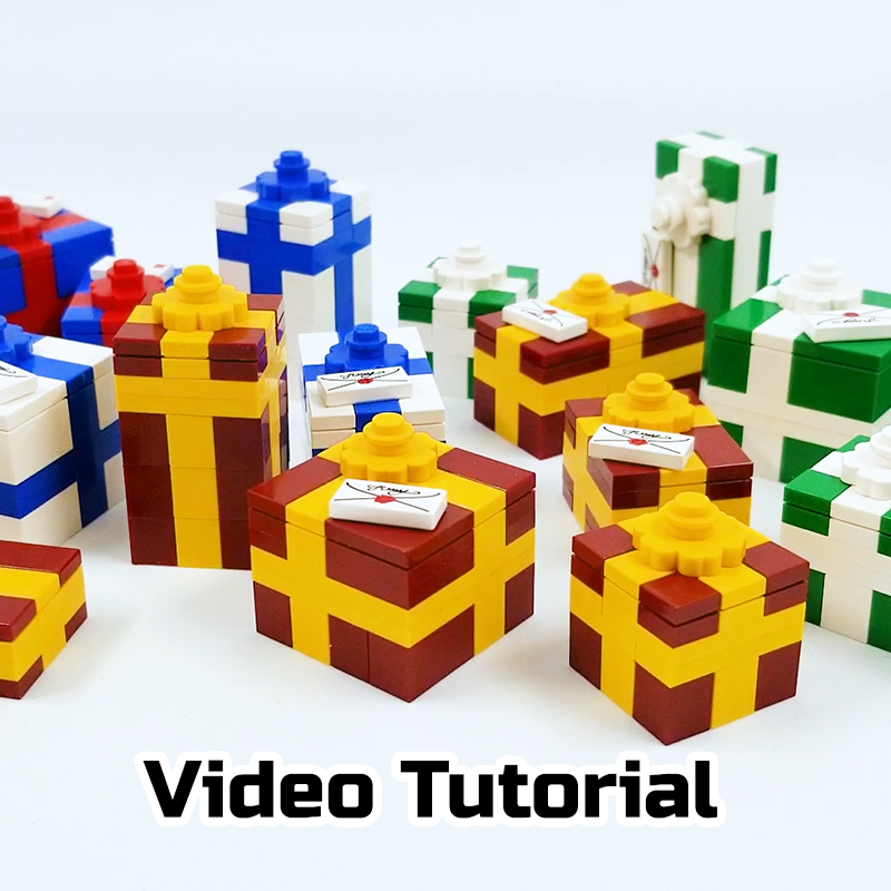 How to Build LEGO Christmas Gifts (Video Tutorial) – B3 Customs
